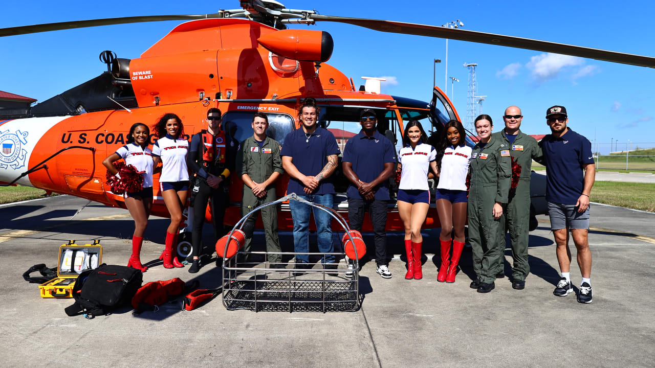 | Texans Visit the U.S. Coast Guard
