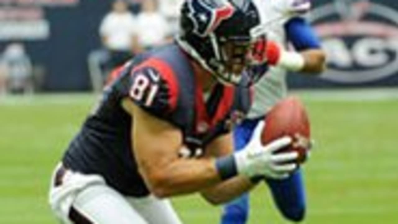 2012 Texans Season in Review: Tight End