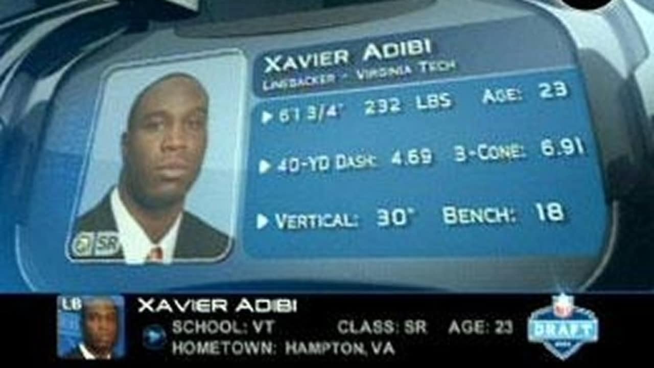 Adibi at Indy Combine