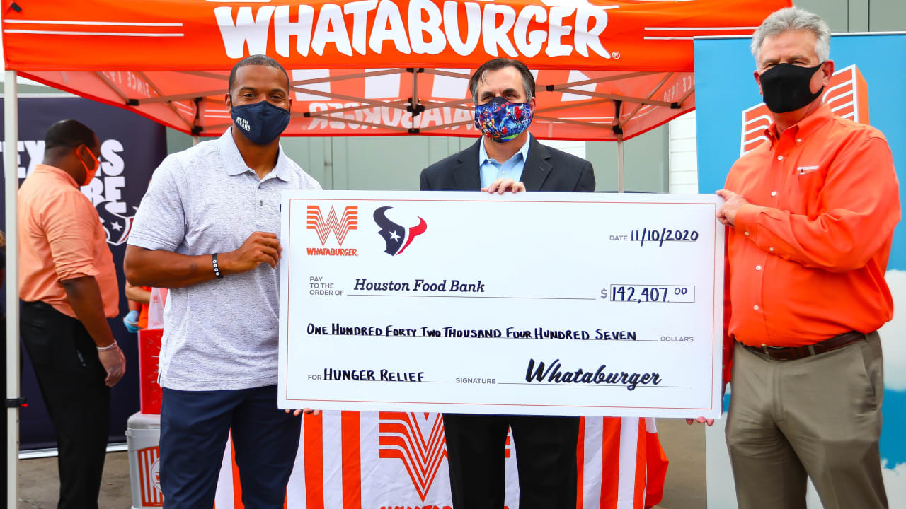 The Houston Texans and Whataburger partnered up in the fight against ...