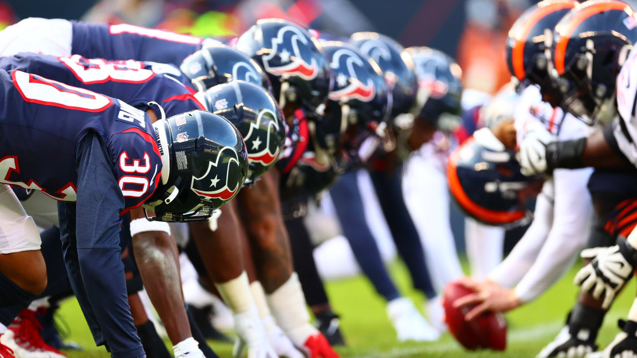 The Houston Texans take on the Chicago Bears in Week 14 of the NFL Season.