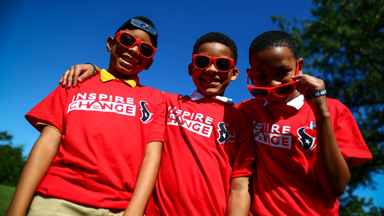 The Houston Texans and partners announce the Inspire Change Fund.