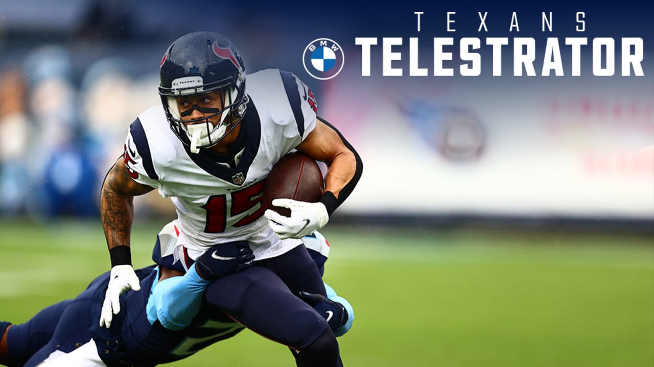 Watson to Fuller V for a 53-yard TD @ Titans | Telestrator