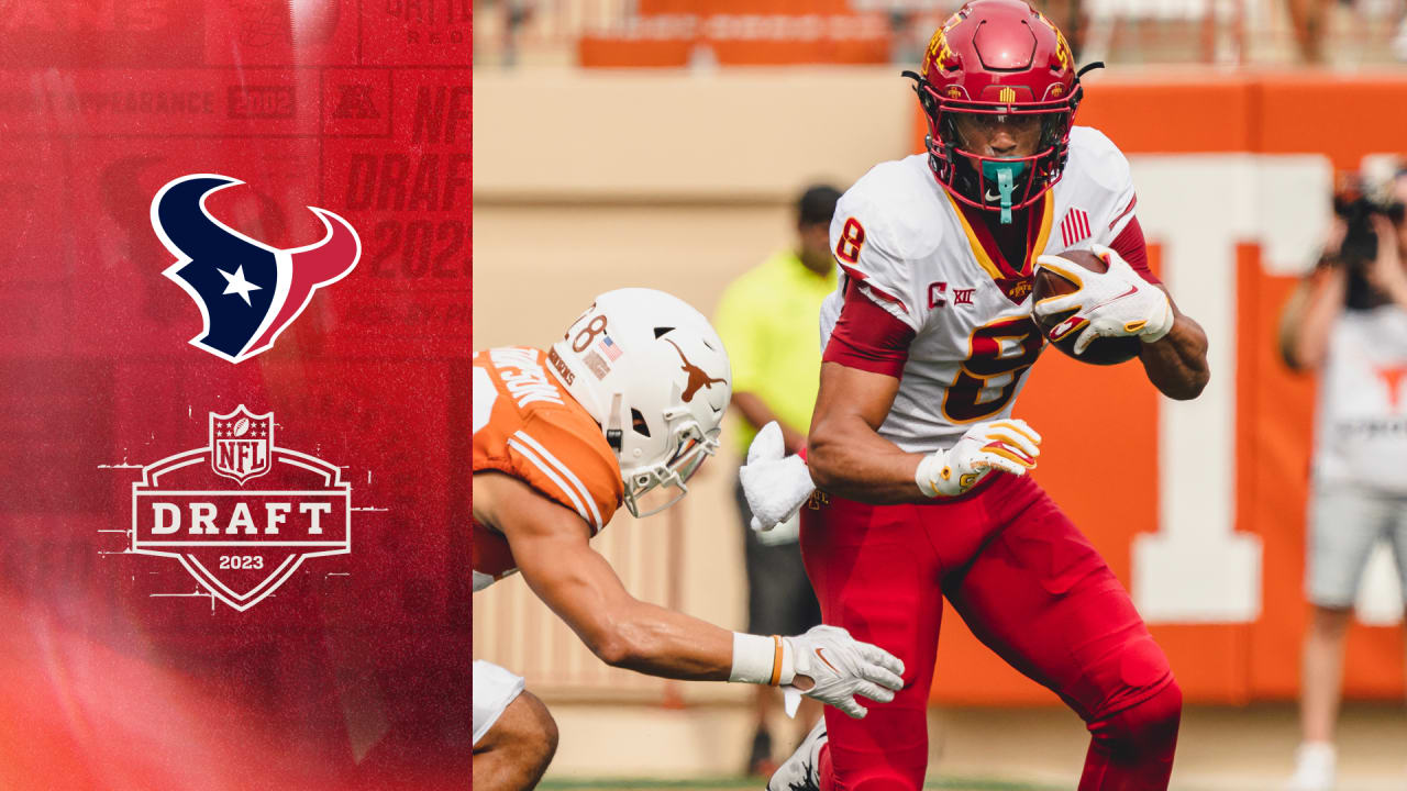 Xavier Hutchinson Selected by Texans with the 205th Pick in the 6th ...