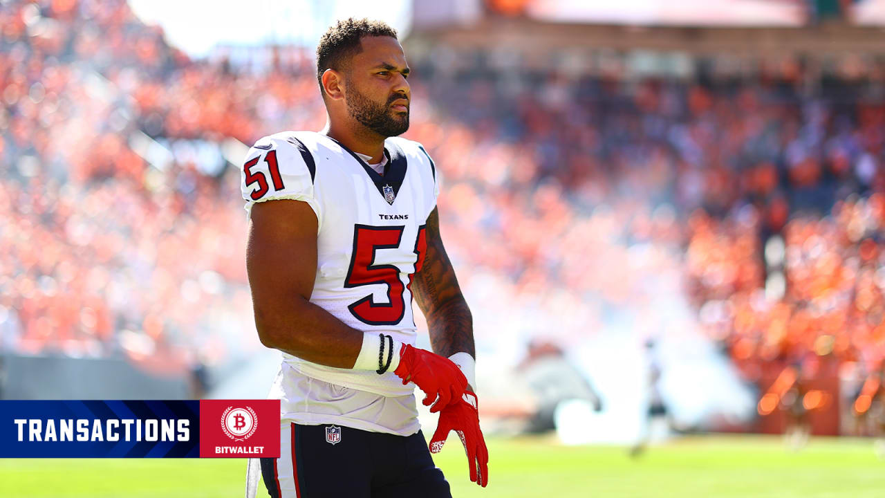 The Houston Texans made a roster moves.