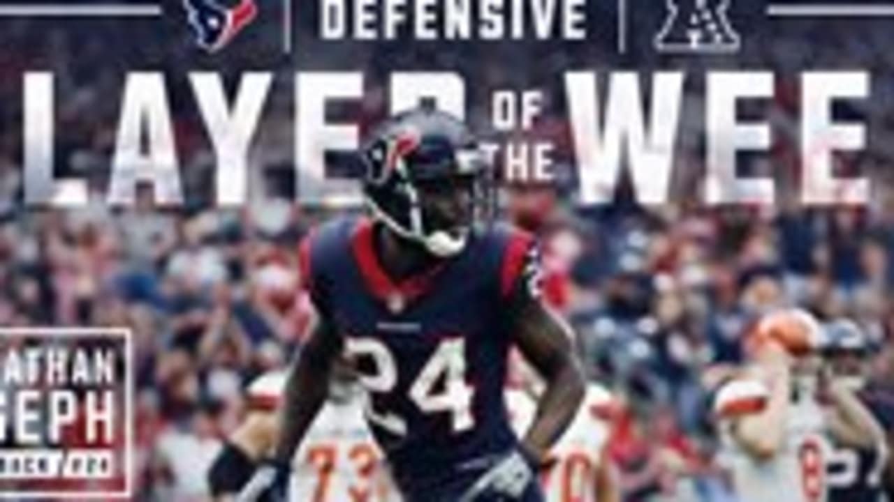Johnathan Joseph named AFC Player of the Week