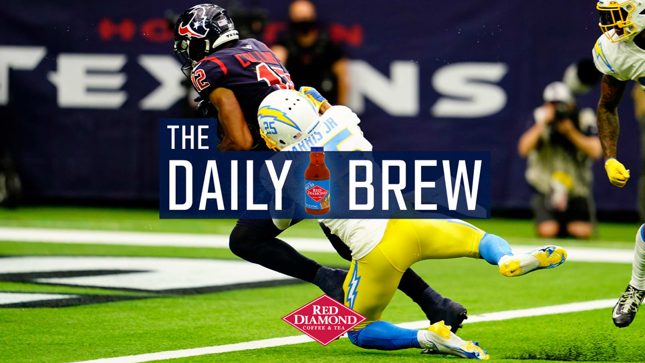 Houston Texans Rookie WR Nico Collins scored his first career touchdown ...