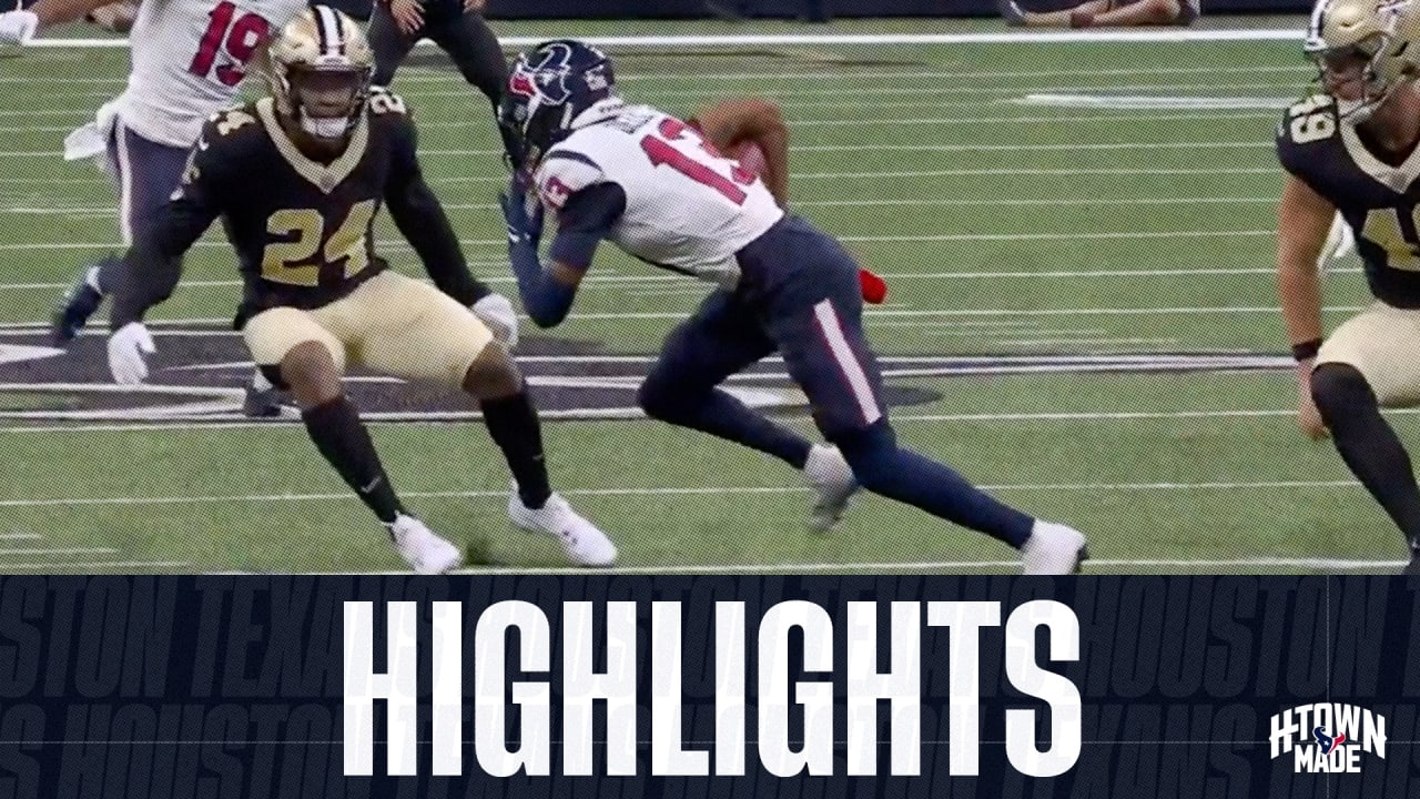 Highlights: Tank Dell turns on jets on kick return