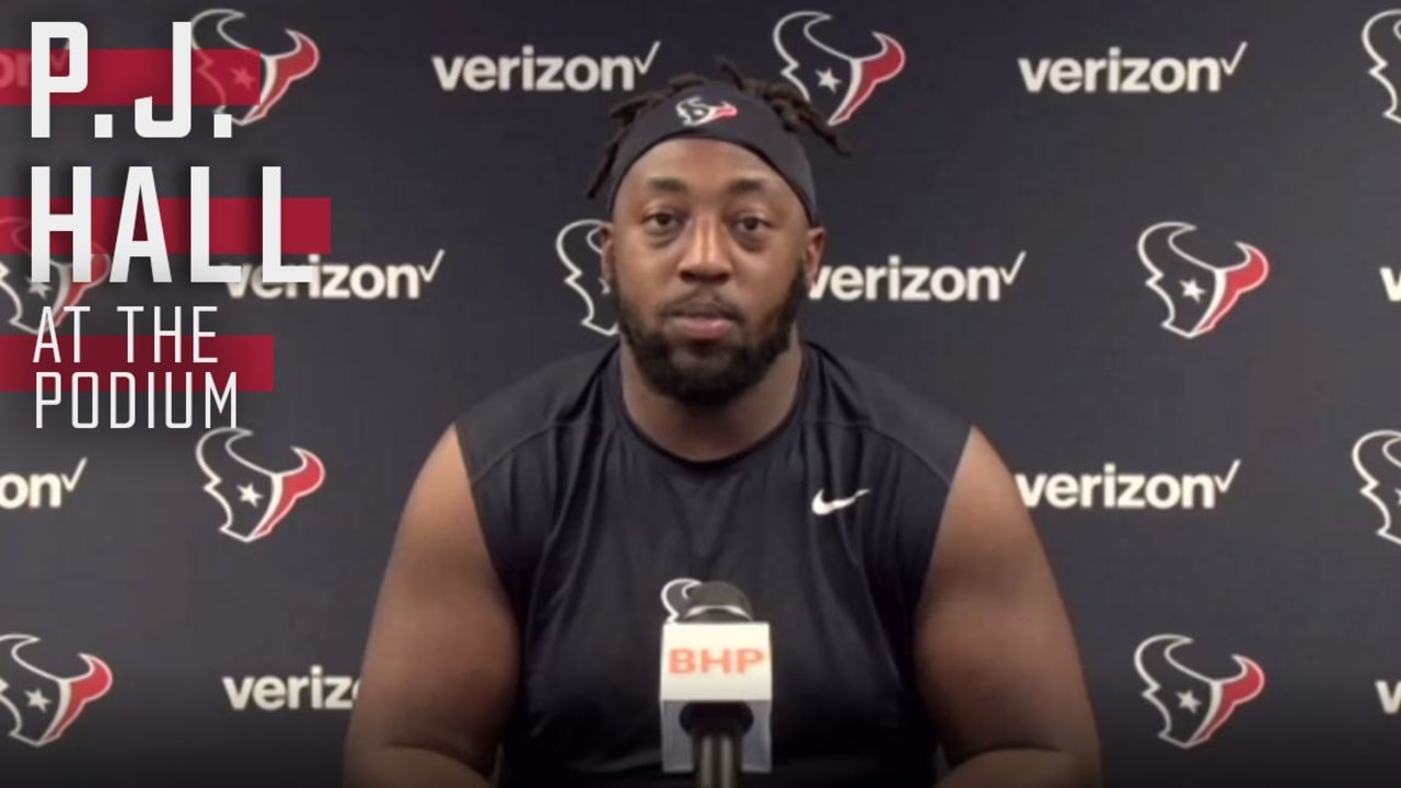 P.J. Hall | Press Conference (10-16-2020)