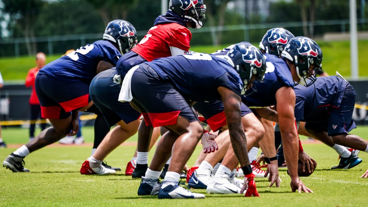 The Houston Texans are wrapping up OTAs, and offensive line coach James ...