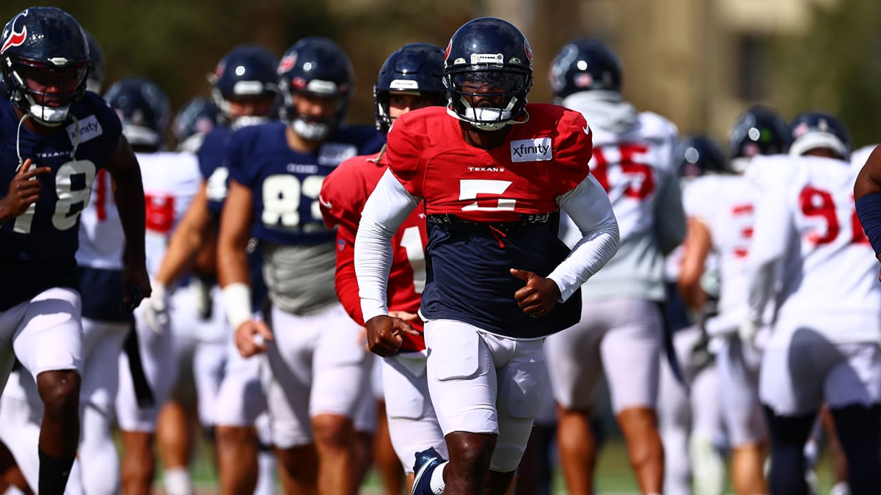Houston Texans Head Coach David Culley and players spoke to the media.