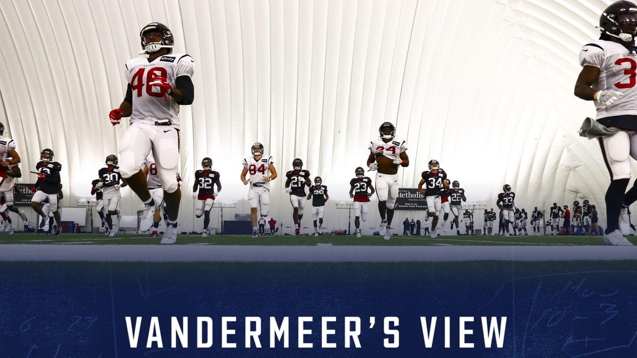 Voice of the Texans Marc Vandermeer looks back at how this training ...