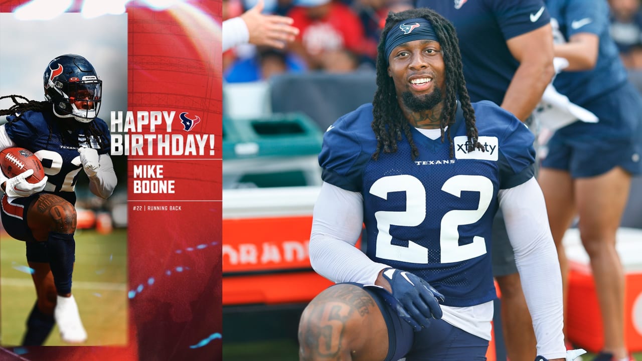 | Happy Birthday to RB Mike Boone!