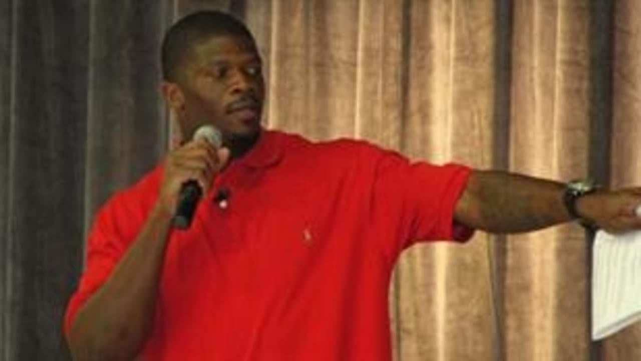 Johnson visits elementary school