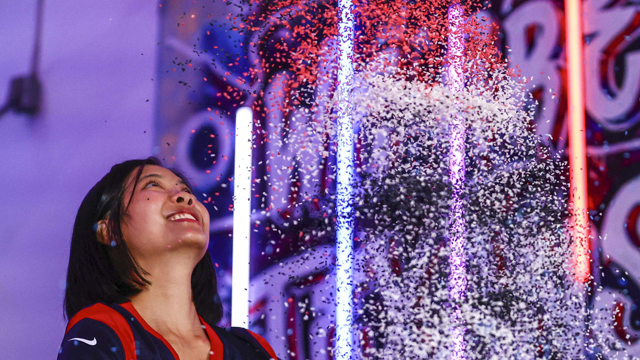 Throwing rice is exactly how the Houston Texans announced their 2021 ...