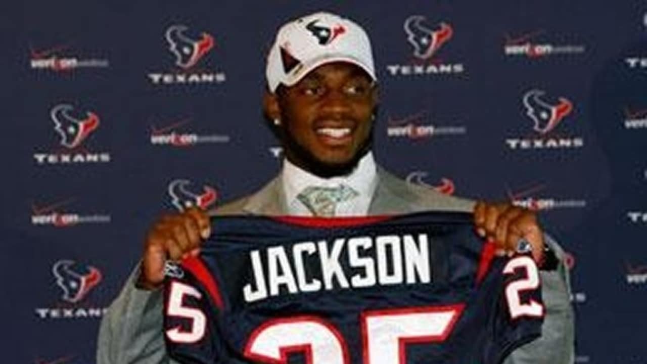 Jackson's first day in Houston