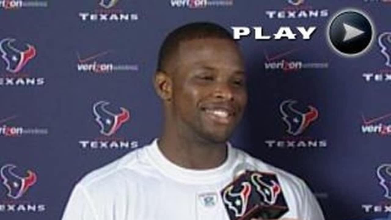 Bethel Johnson happy to join Texans