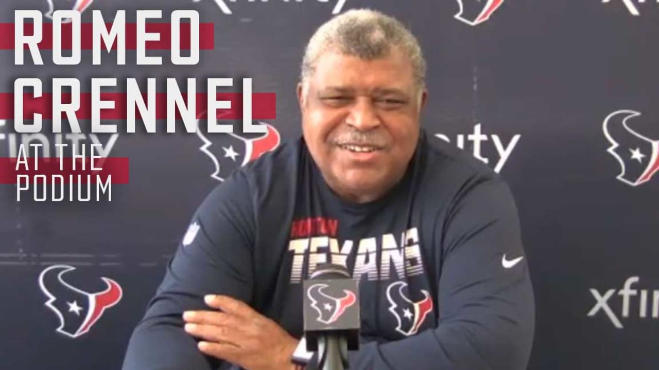 Romeo Crennel | Press Conference (8-23-2020)