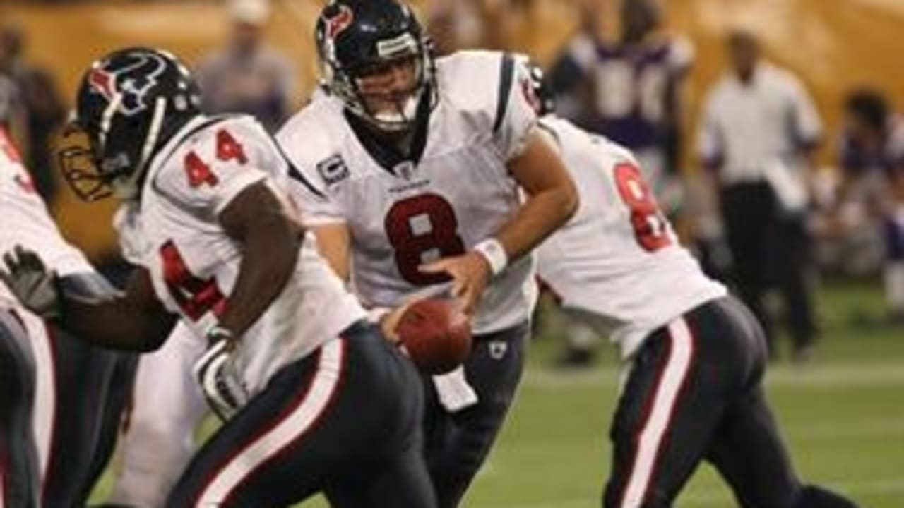 Schaub out with MCL injury