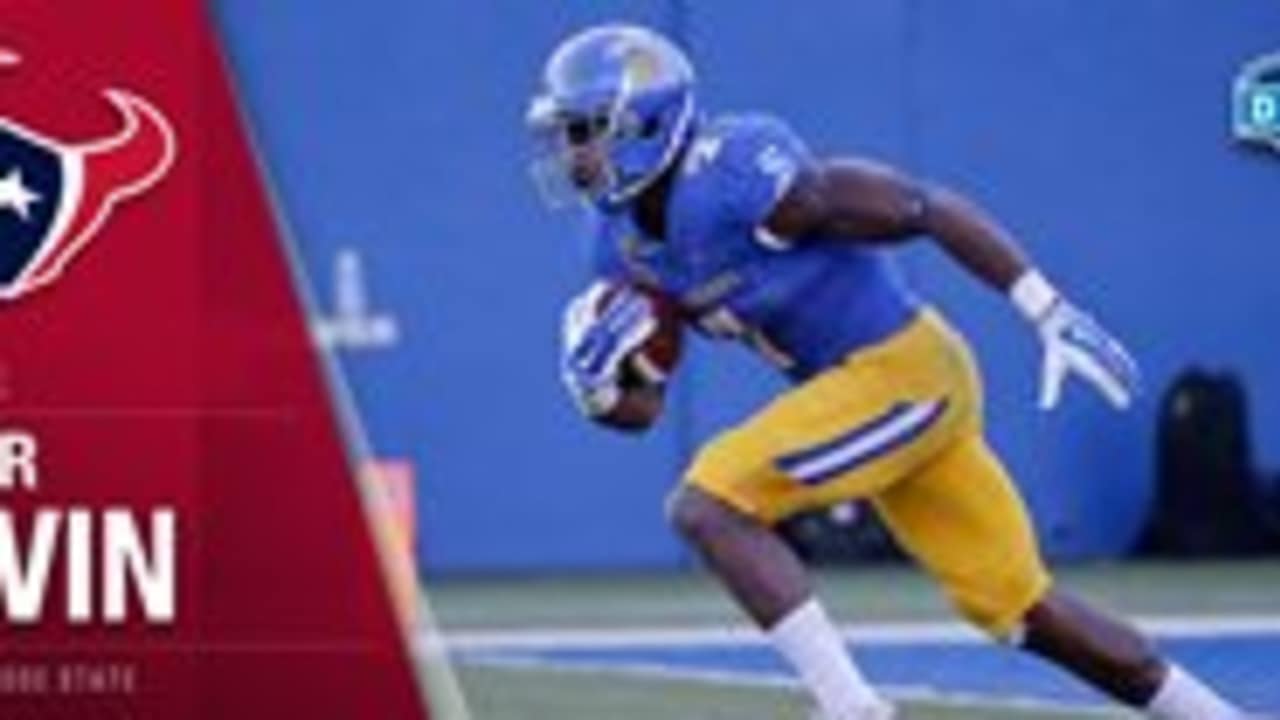 Texans select RB Tyler Ervin in Round 4