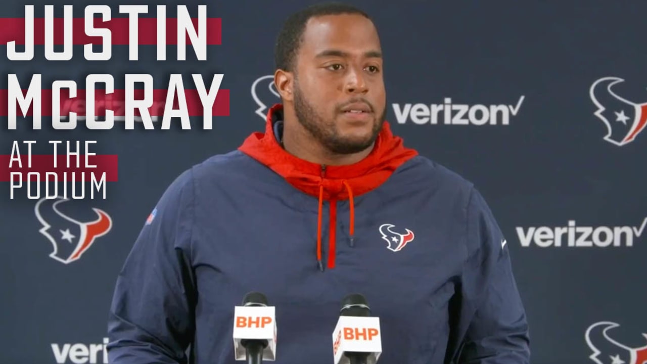 OL Justin McCray | Press Conference (11-8-2021)