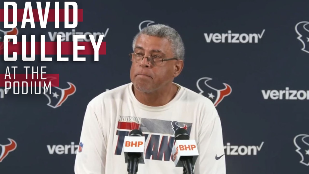 Head Coach David Culley | Press Conference (9-21-2021)
