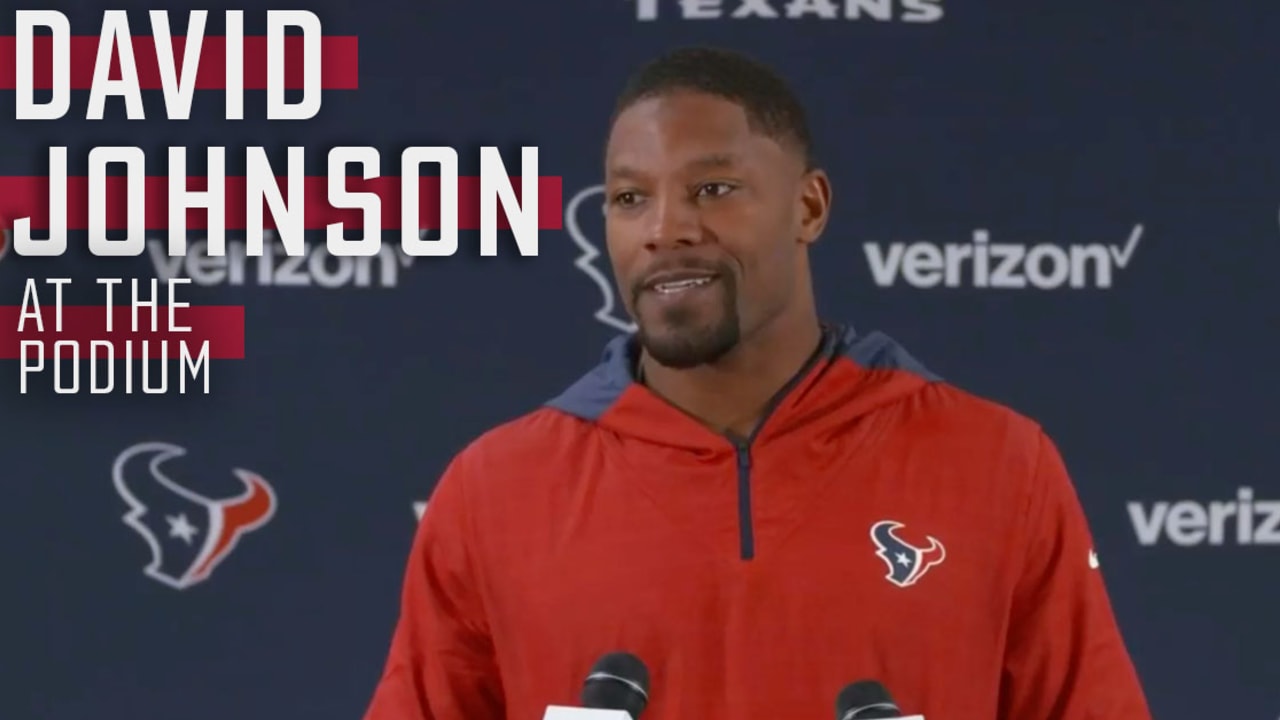 RB David Johnson | Press Conference (10-28-2021)