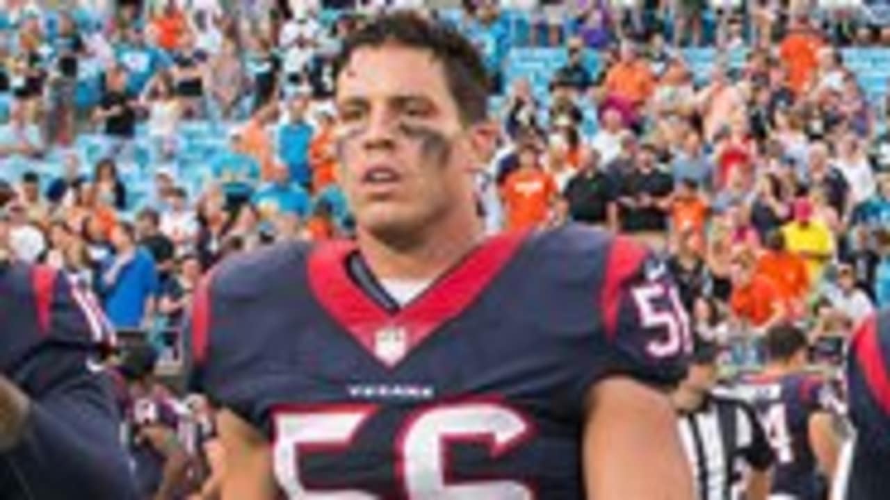 ILB Brian Cushing returned to building on Tuesday