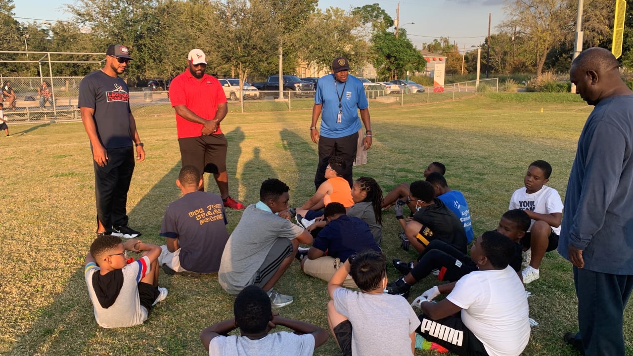 | Police Activities League Flag Football Practice