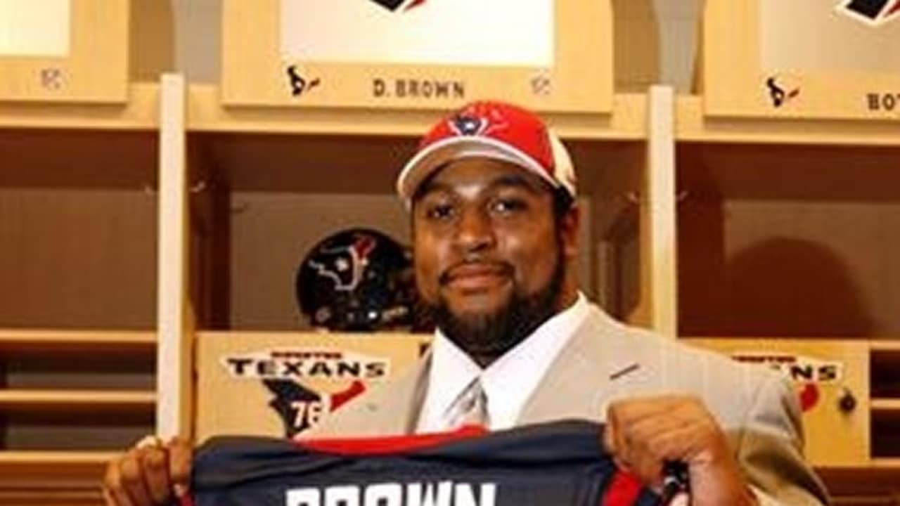 Brown arrives in Houston