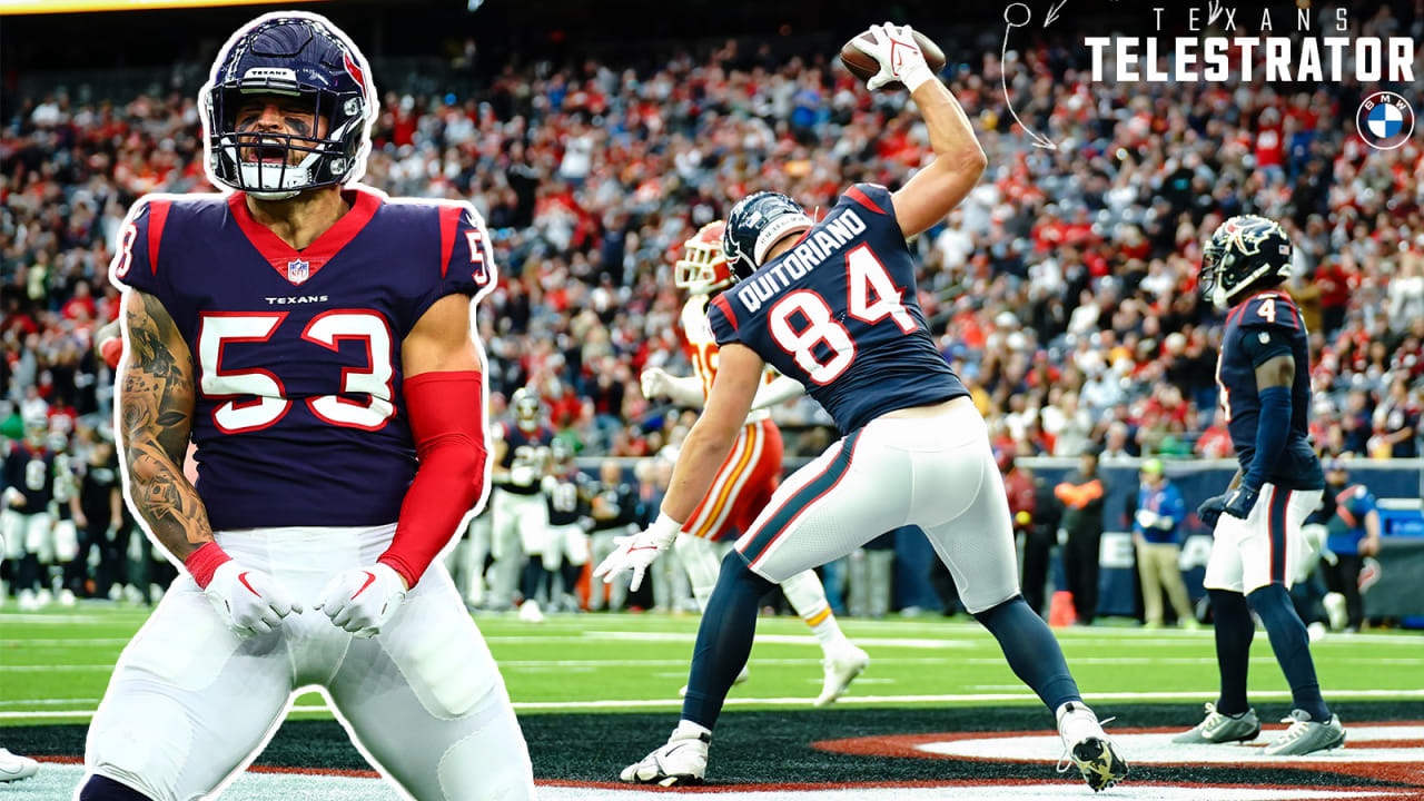 Breakdown + analysis of key plays from Texans-Chiefs | Telestrator