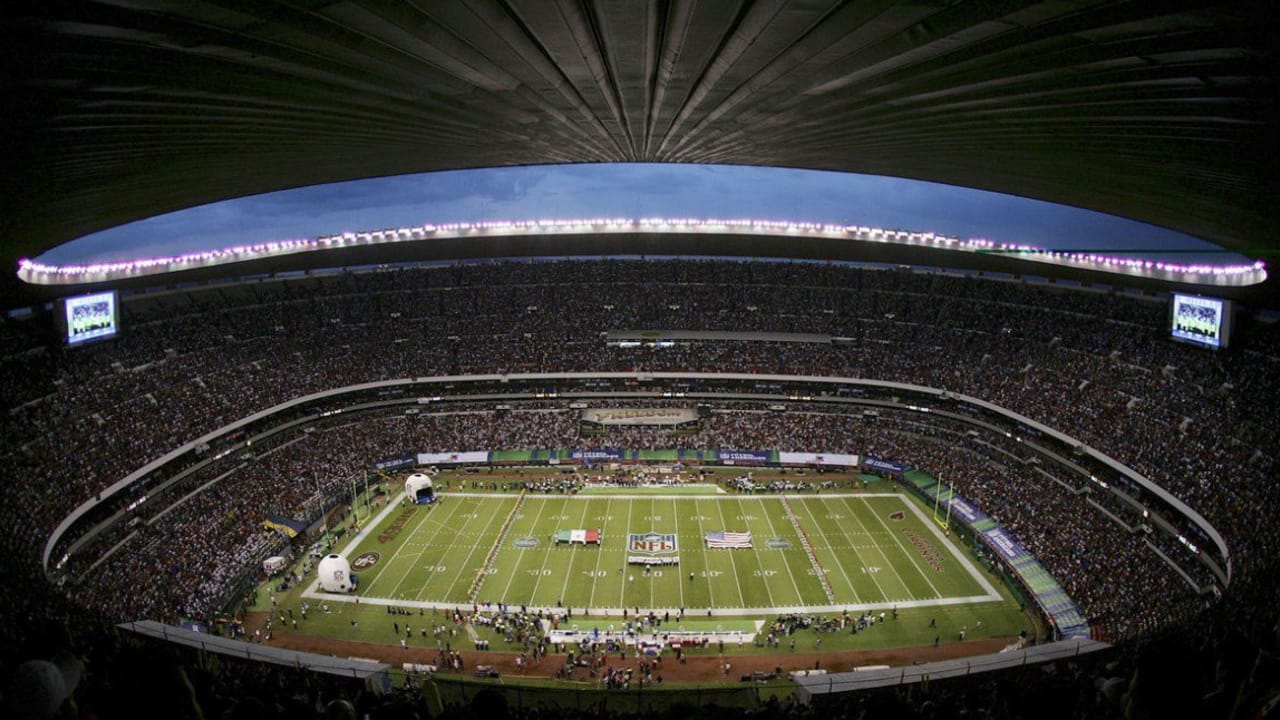 Historia de la NFL en Estadio Azteca