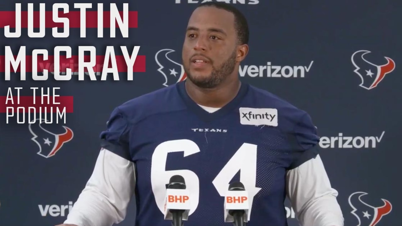 OL Justin McCray | Press Conference (10-22-2021)