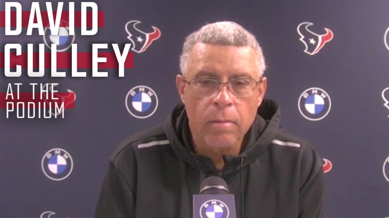 Head Coach David Culley | Monday Press Conference (12-20-2021)