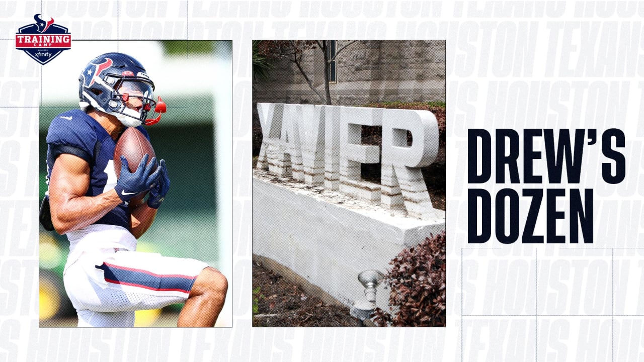 Rookie WR Xavier Hutchinson and Drew Dougherty of Texans TV went 1-on-1 ...