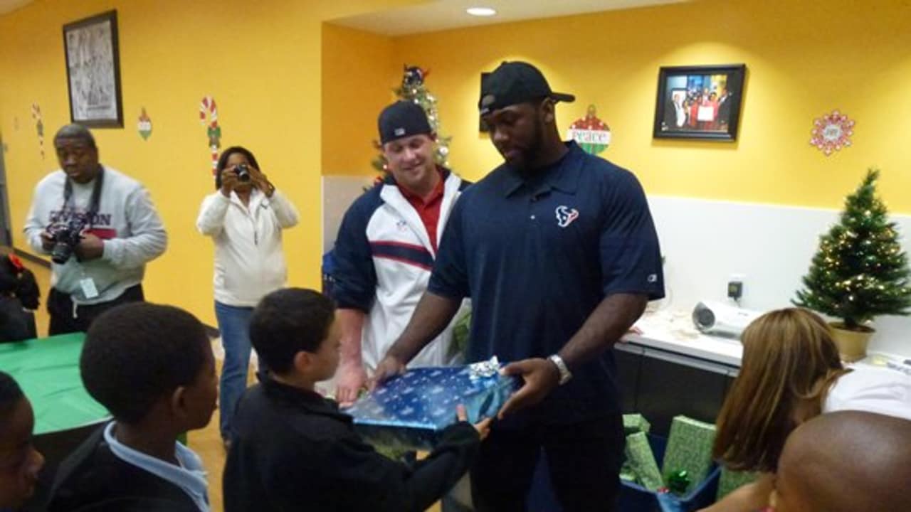 Houston Texans YMCA Christmas Party