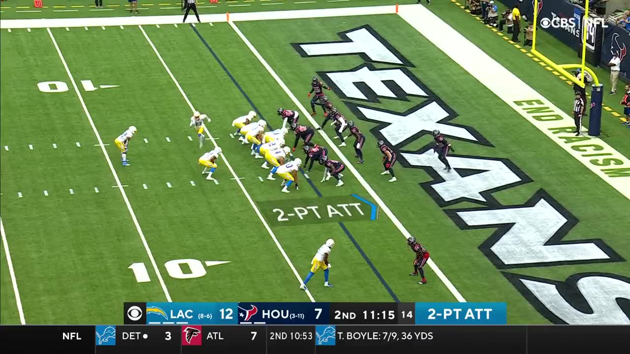 HIGHLIGHT | Justin Reid with a HUGE HIT to stop 2-pt conversion