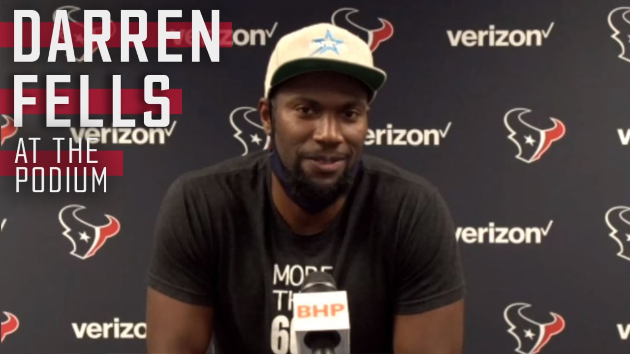 Darren Fells | Press Conference (9-8-2020)
