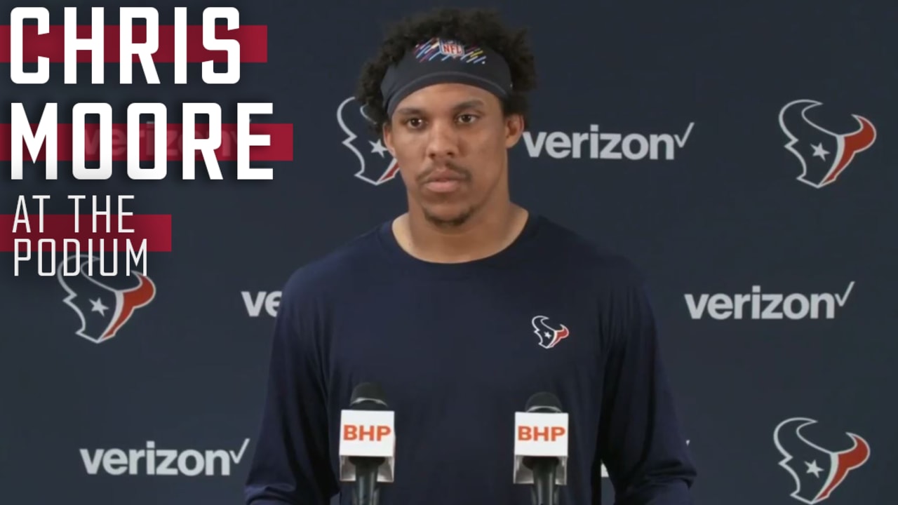 WR Chris Moore | Press Conference (12-3-2021)