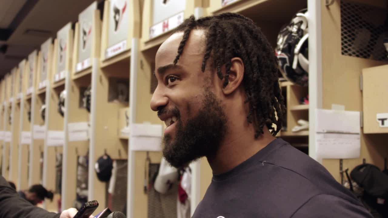 Jordan Akins on his progression as a rookie