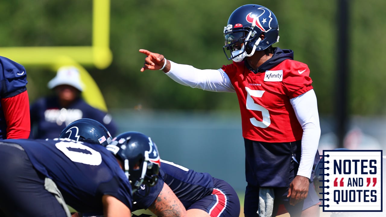 Check out what was seen and heard on Day 22 of Houston Texans Training ...