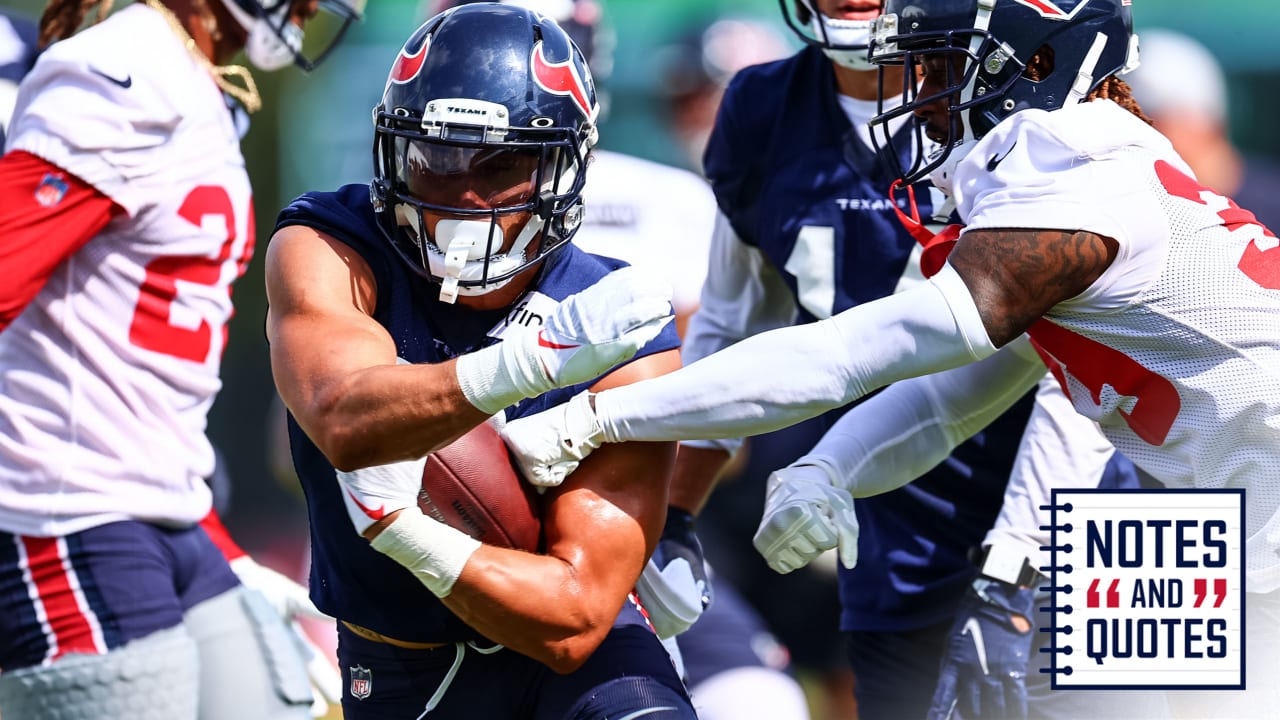 Check out what was seen and heard on Day 5 of Houston Texans training camp.