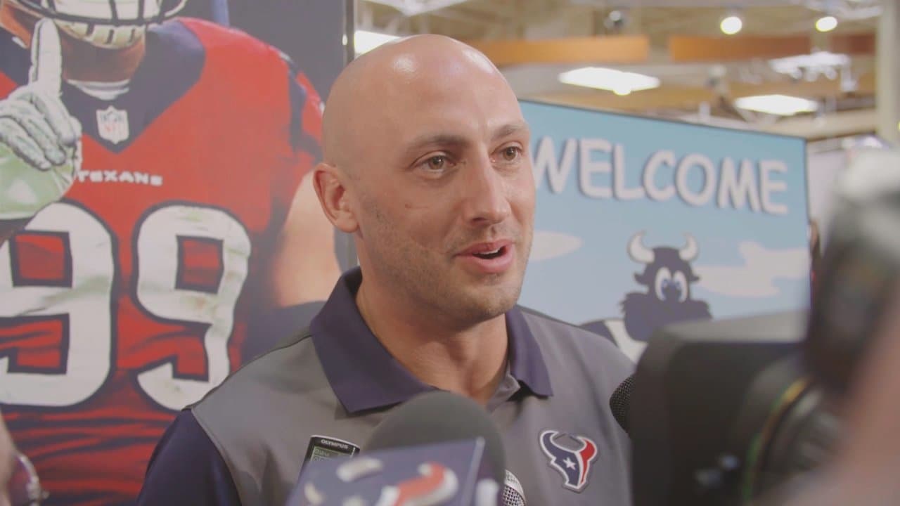 Brian Hoyer at TORO's Kids Club