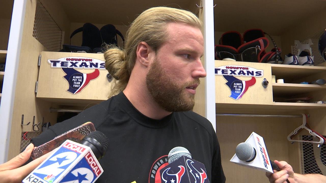 LB Brooks Reed on Tuesday