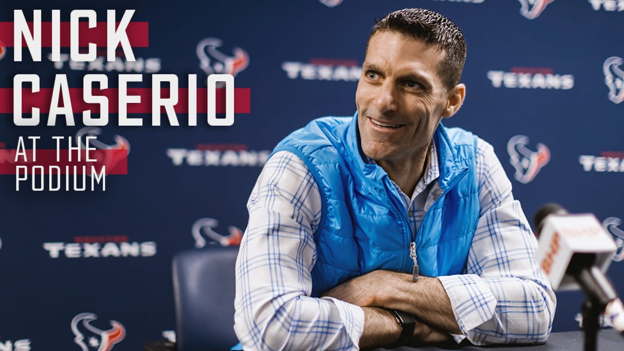 Nick Caserio | Texans Draft, Day 2 Press Conference