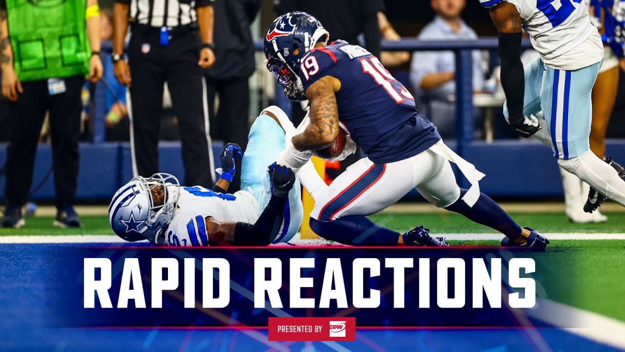 The Houston Texans forced three turnovers and used two quarterbacks in ...