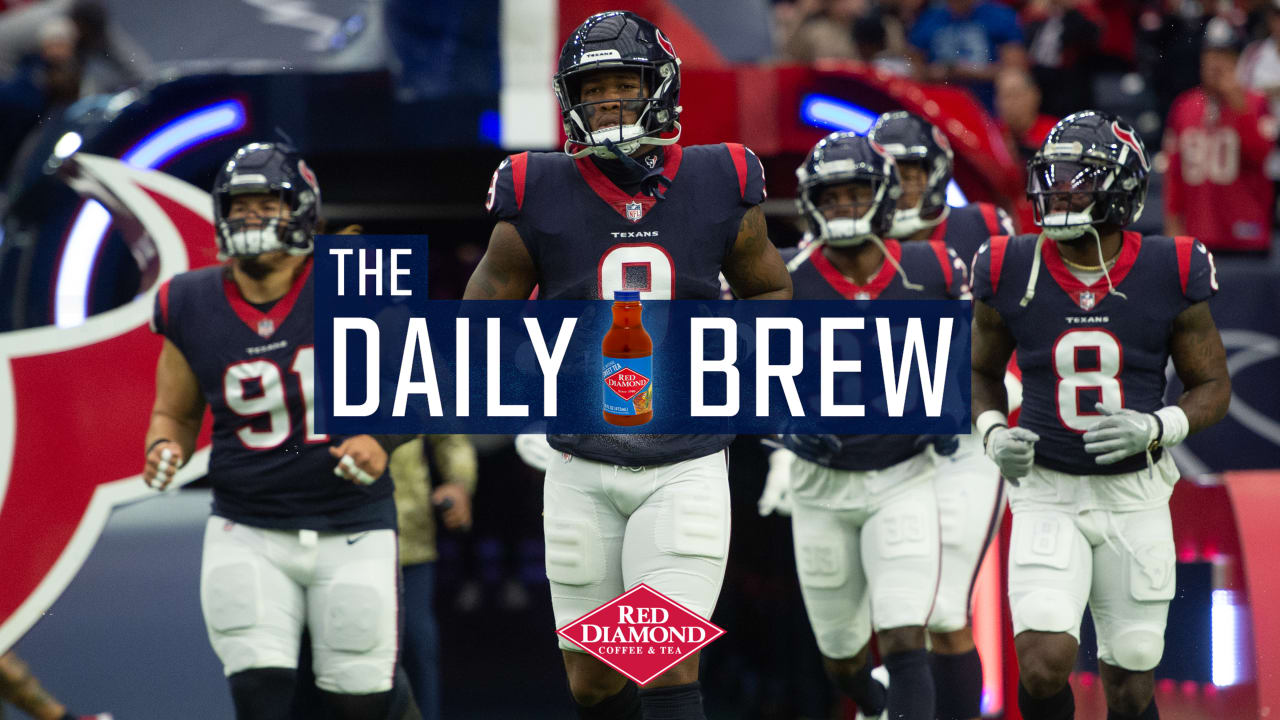 Inactive for the first seven games, Houston Texans rookie Brevin Jordan ...