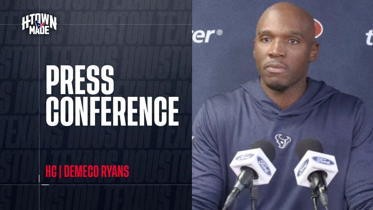 Head Coach DeMeco Ryans: 'It starts with our communication'