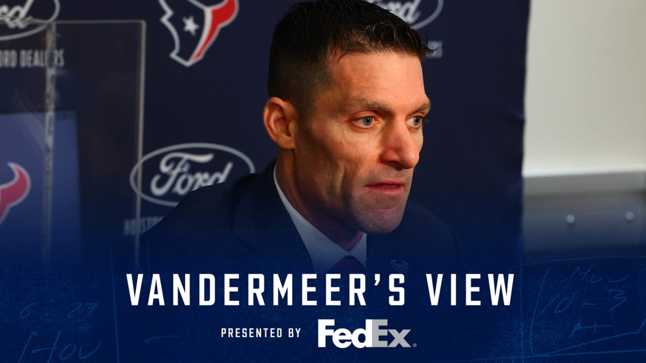 Voice of the Houston Texans Marc Vandermeer's take on Nick Caserio's ...