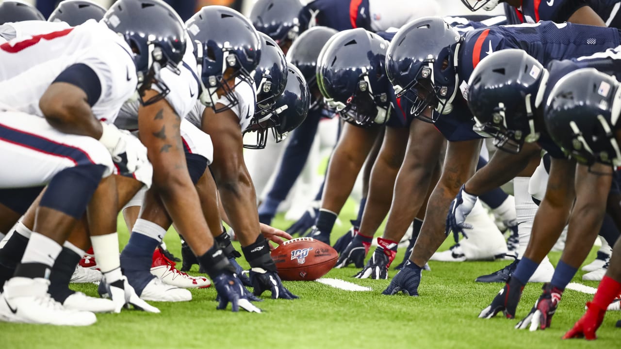 Goal line drills make Wednesday "intense" for Texans